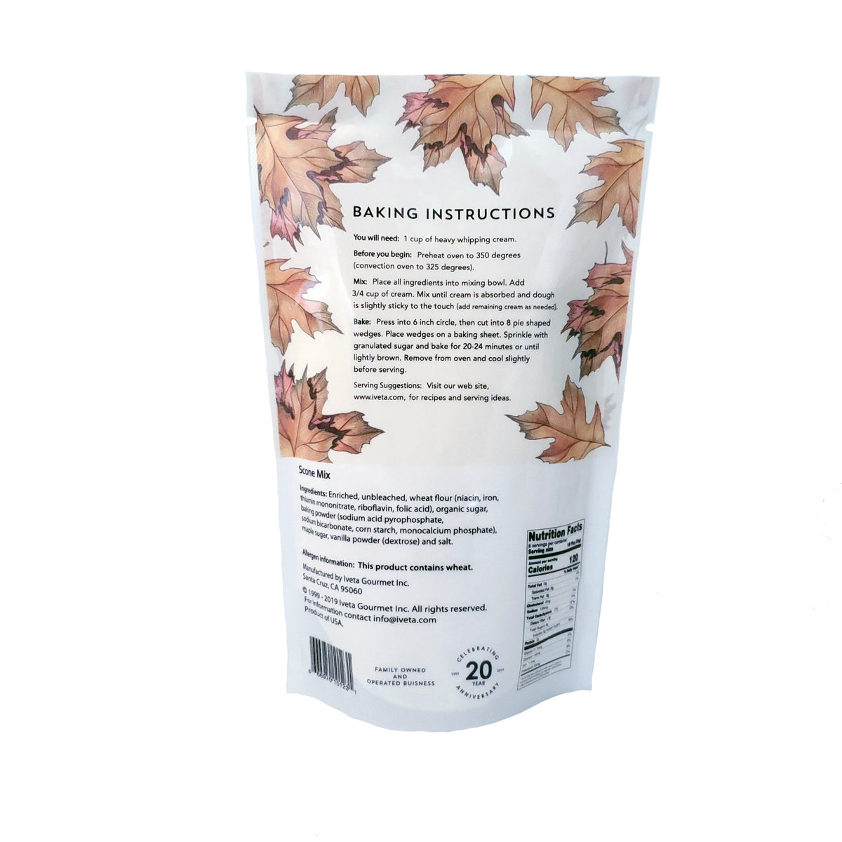 Maple Scone Mix – Ivéta