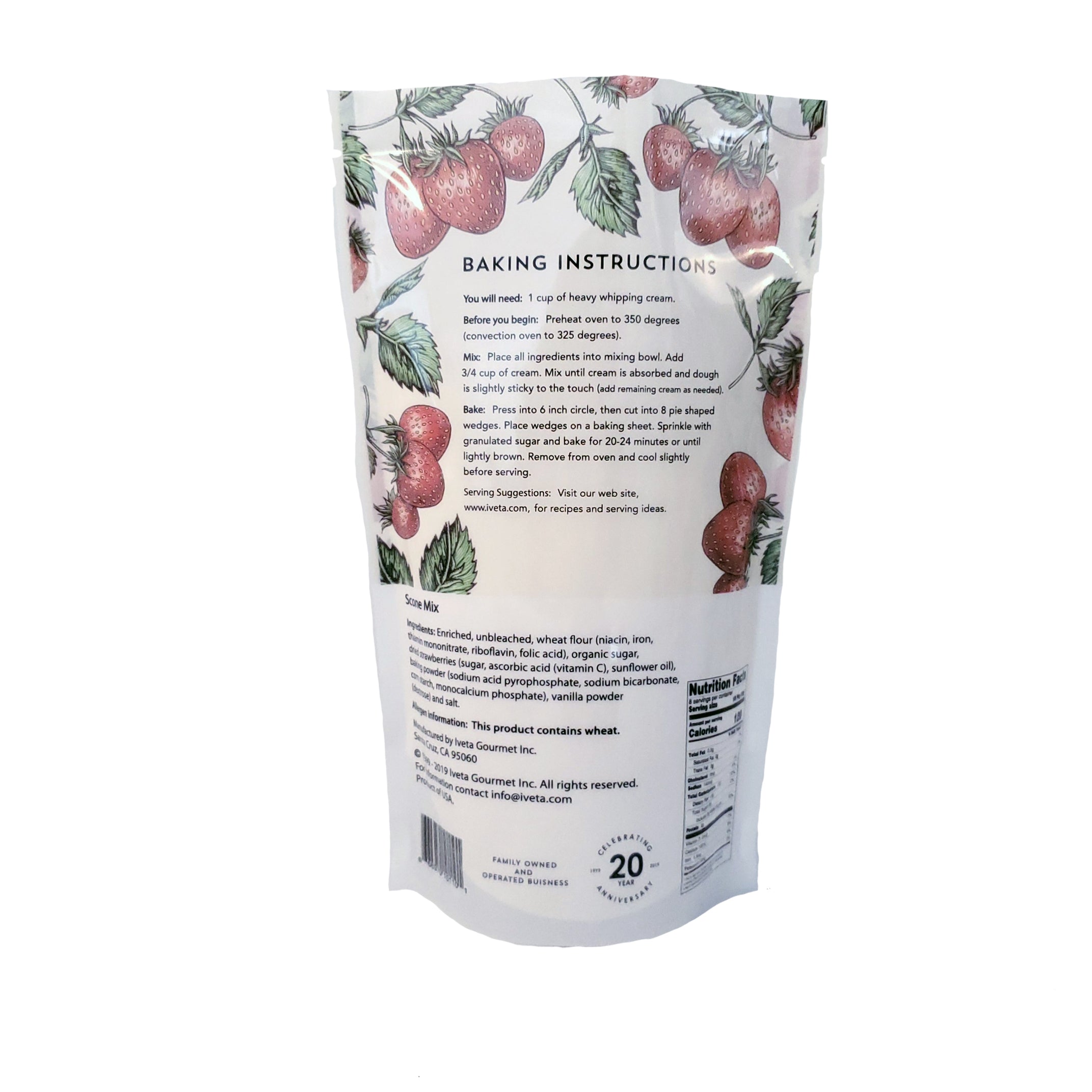 Strawberry Scone Mix – Ivéta